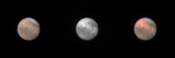 fun with filters: Mars IR with color camera, 11/26/22 8:51 UTC - Major ...